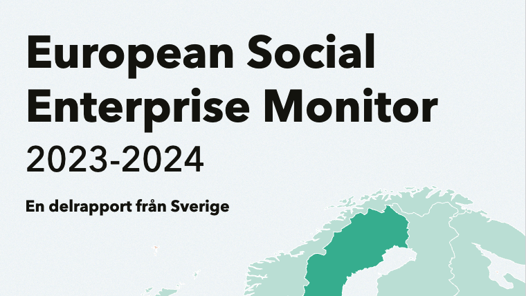 European Social Enterprise Monitor - Mötesplatsen Social Innovation